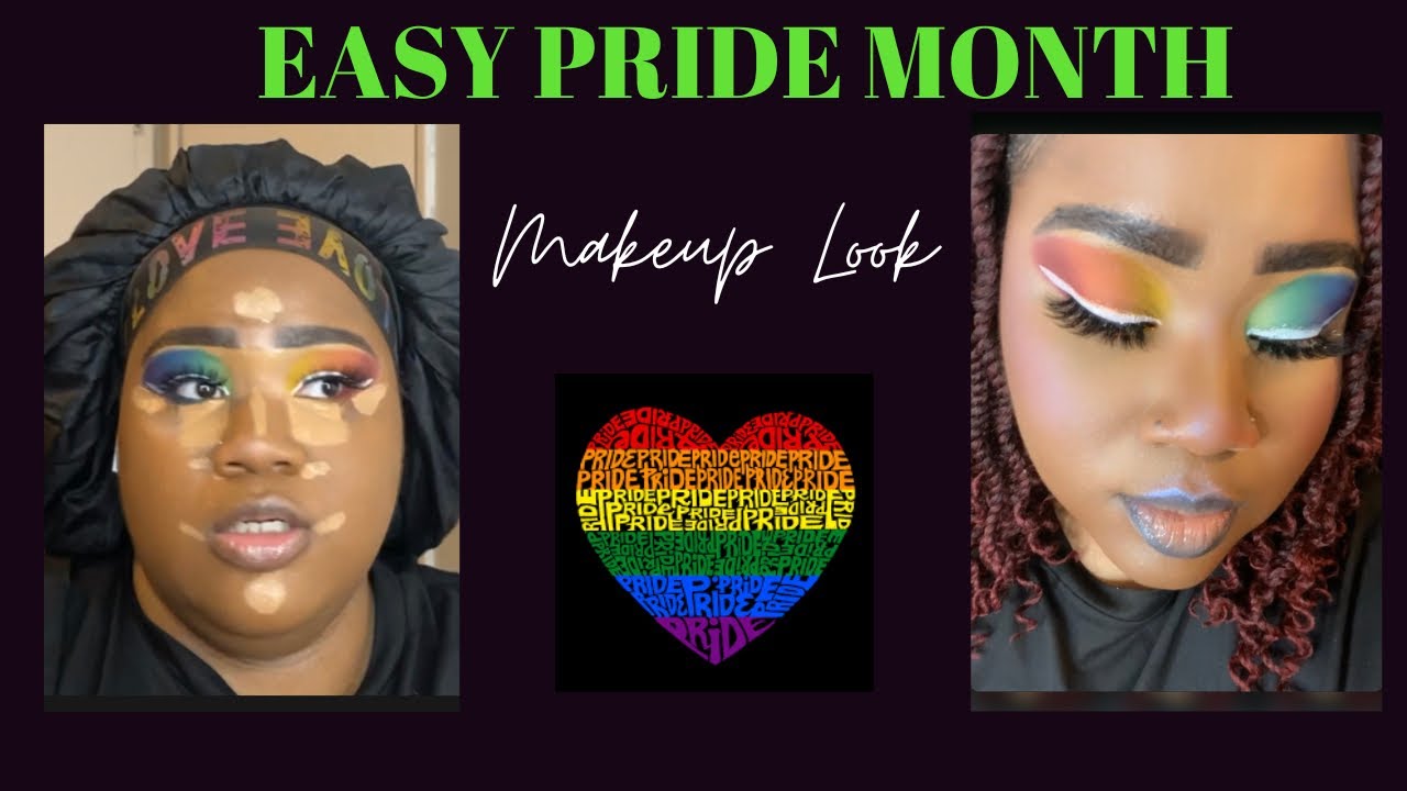 1st Simple Pride Month Makeup Look and Coming out Story 😱😬 - YouTube