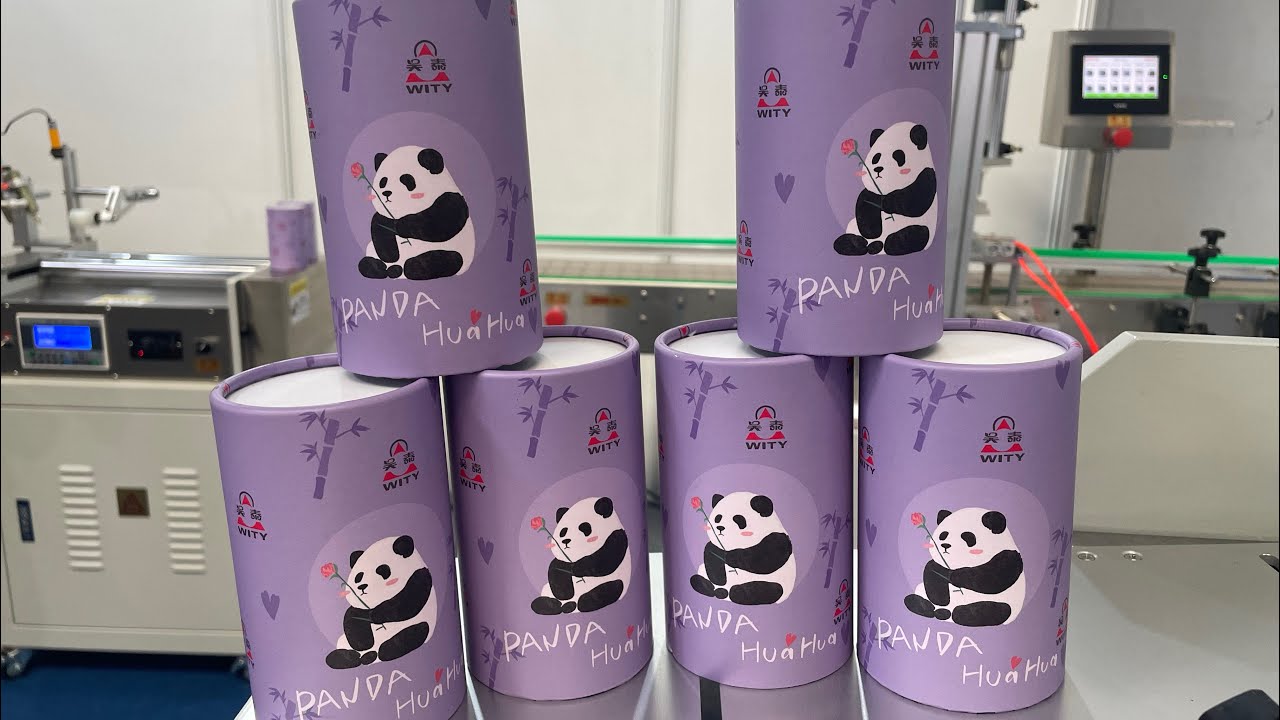 Paper Tube Manufacturing Process Labeling Curling Machine Gluing paper-tube-manufacturing-process-labeling-curling-machine-gluing
