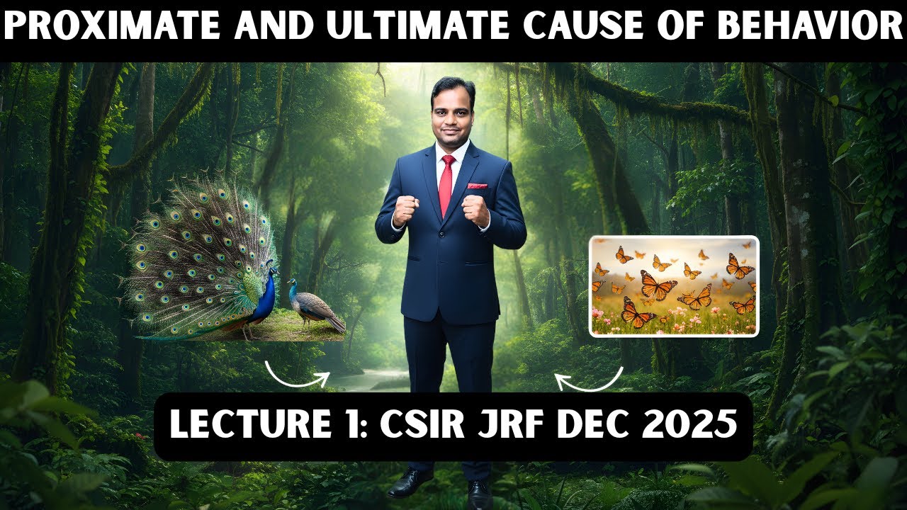 Proximate & Ultimate Causes of Animal Behavior - Unit 11 - CSIR Dec ...