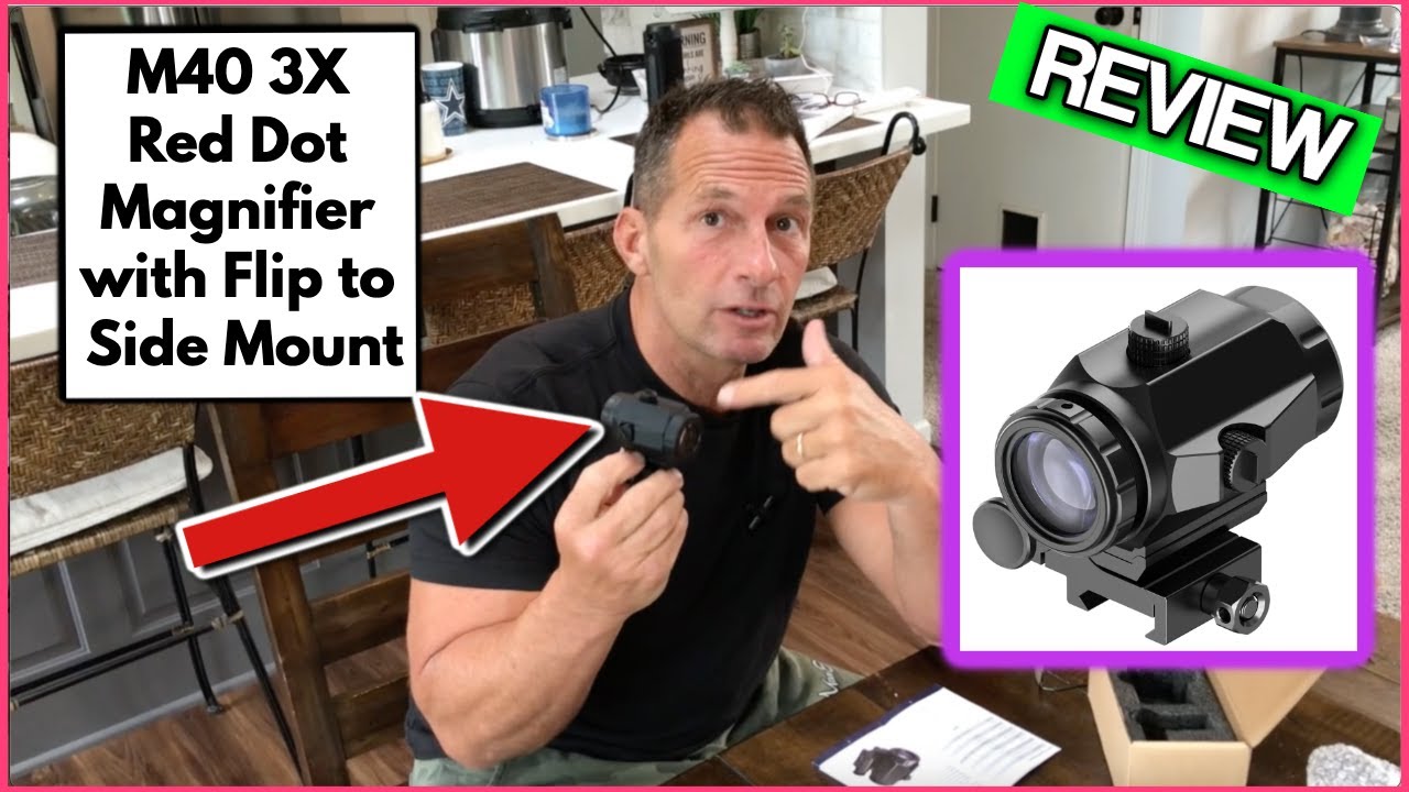 m40-3x-red-dot-magnifier-with-flip-to-side-mount-youtube