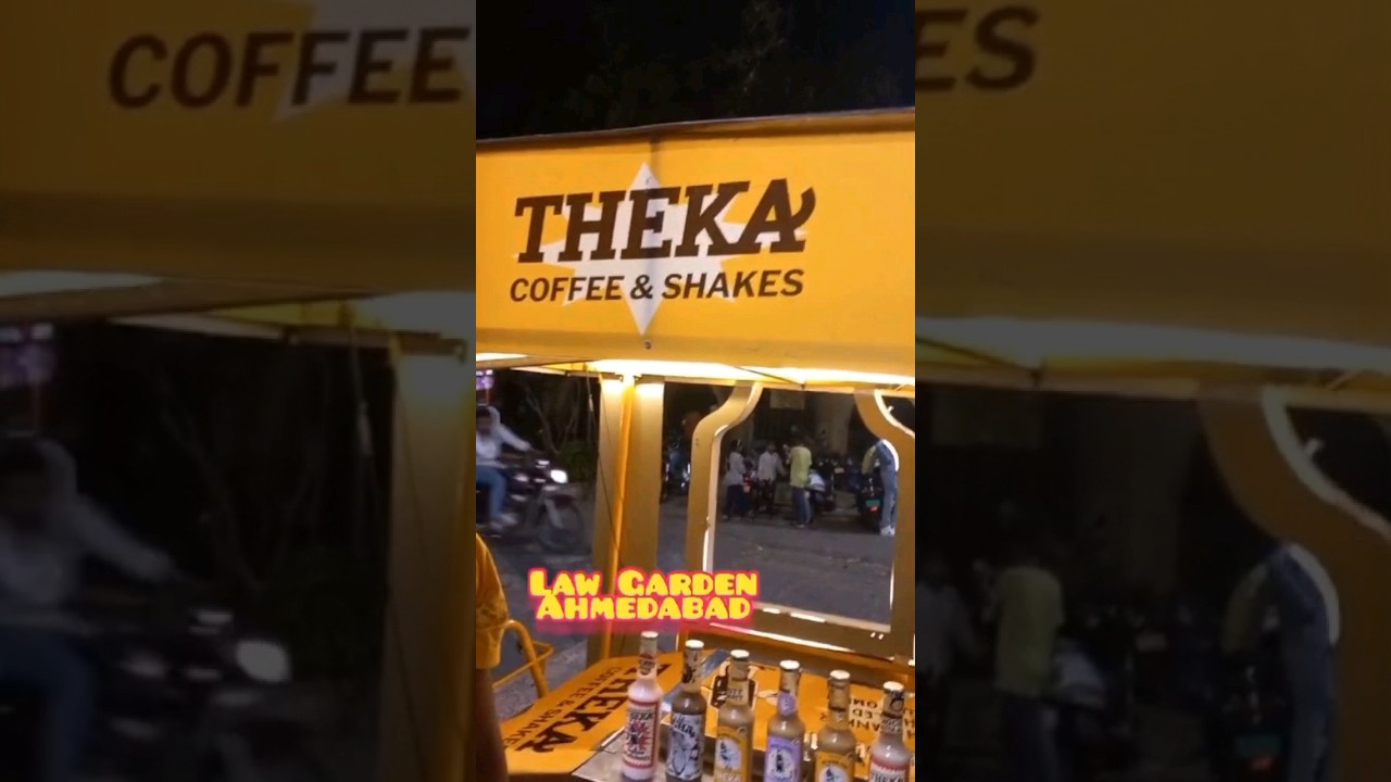 Theka Shakes & Coffee On Cart@Ahmedabad#trending video #viralvideo # ...