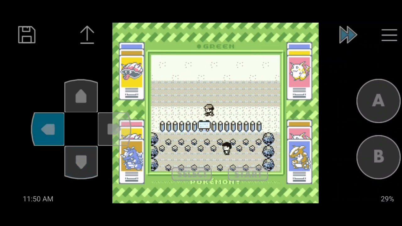 Pokemon Green (Android) (GBC Rom Hack) Part 1: Japanese Cartridge ...