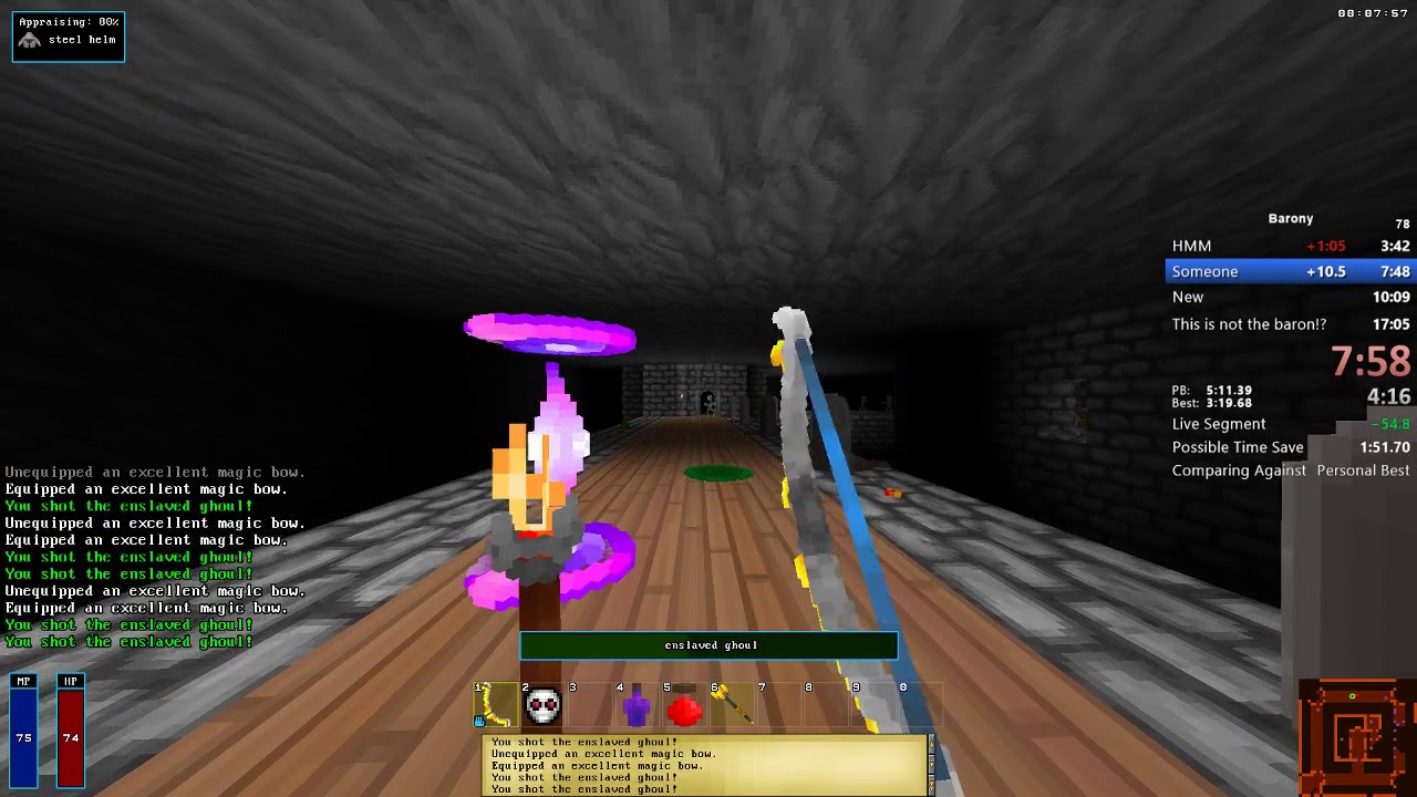 Barony Hell route speedrun in 15:43 - YouTube