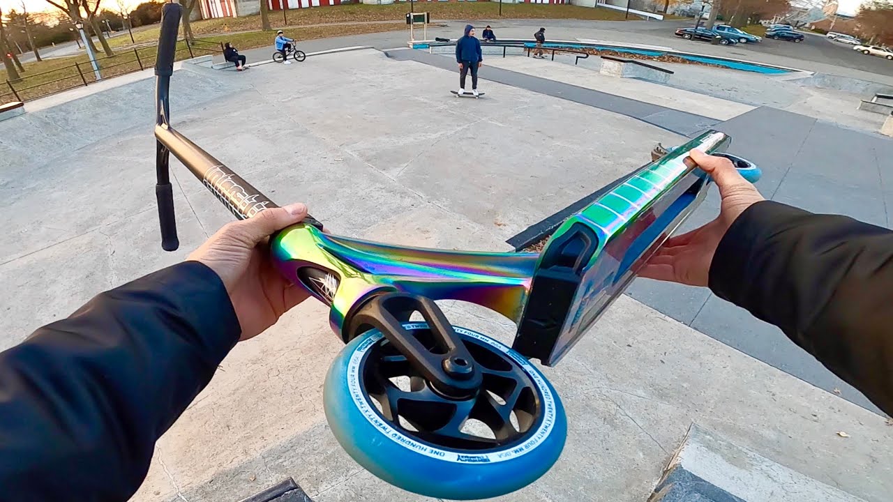 ENVY Prodigy S8 in the Skatepark - YouTube