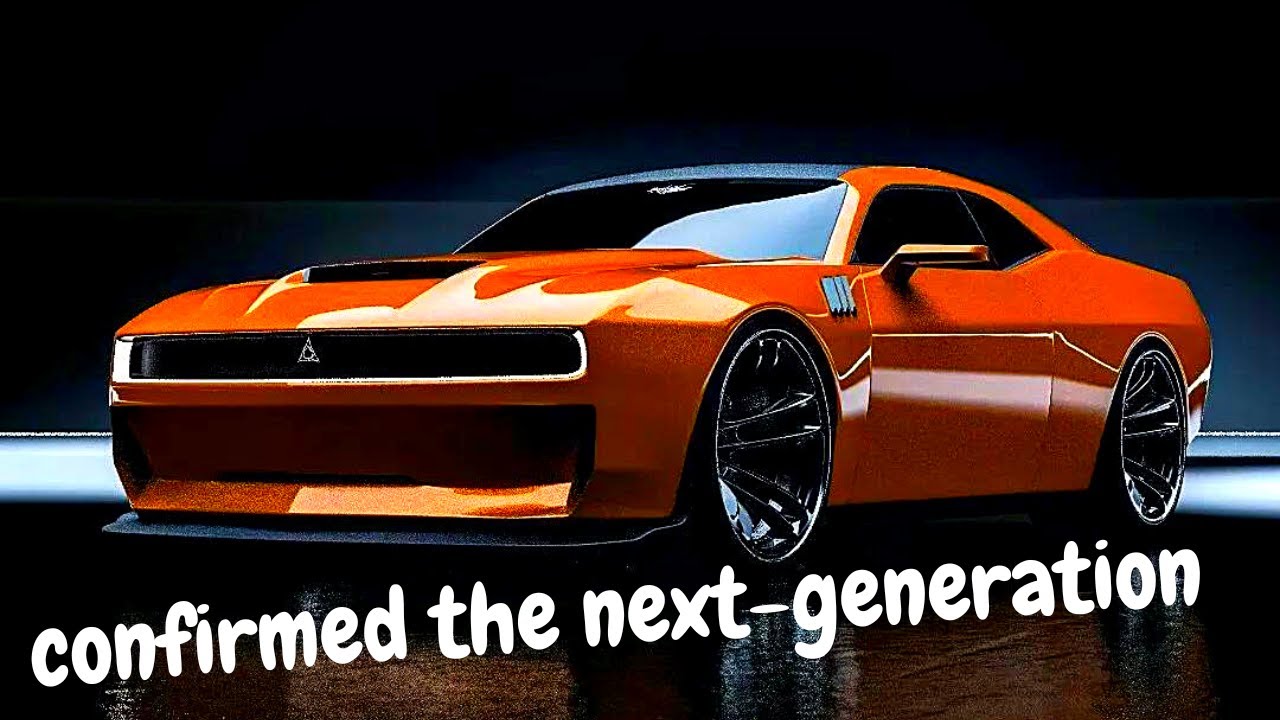 Confirmed !! Next-Gen Dodge Charger | Next-Generation Charger and ...