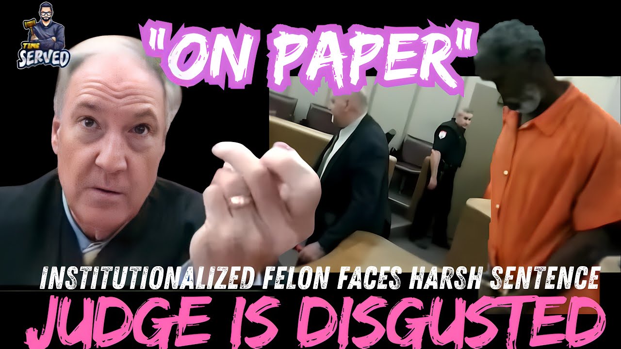 Judge Confronts Institutionalized Felon Facing Harsh Sentence! | ALL ...