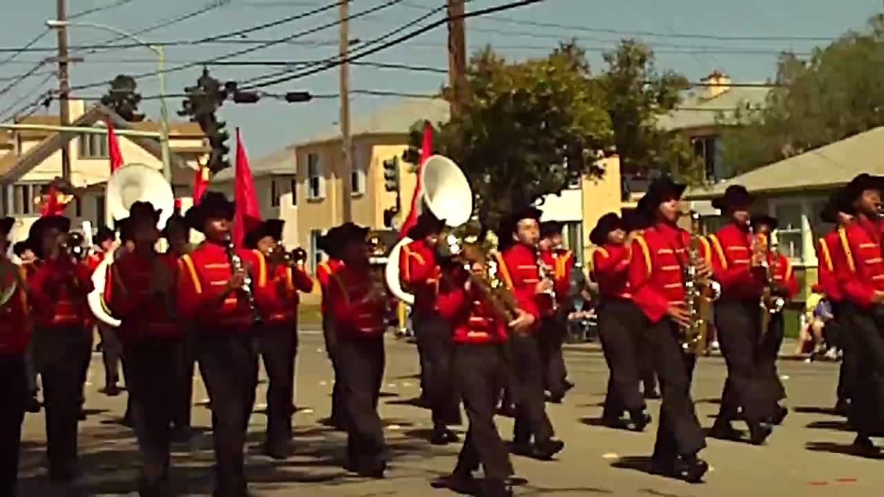 Golden West Middle School 2009 Encinal Band Review - YouTube