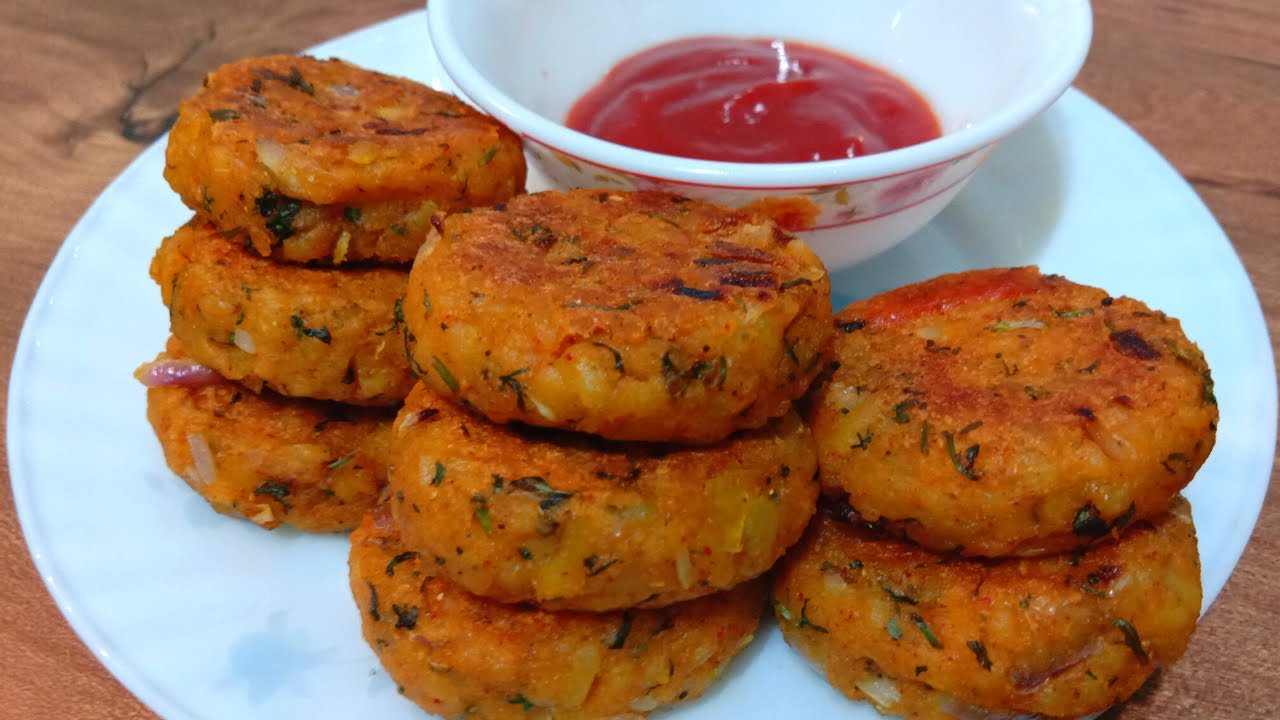 Evening Tea Time Snack Recipe | Potato Snacks Recipe | Less oil snacks ...