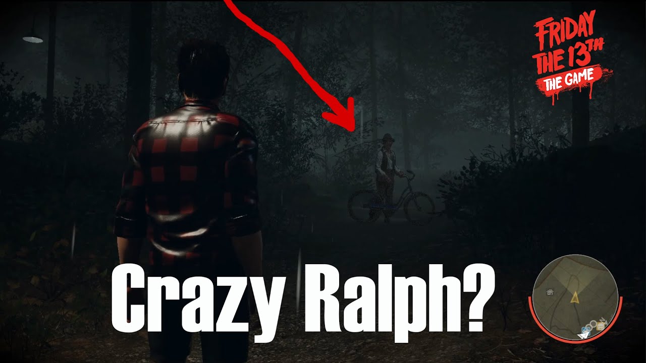 GHOST OF CRAZY RALPH | Friday The 13th the game - YouTube