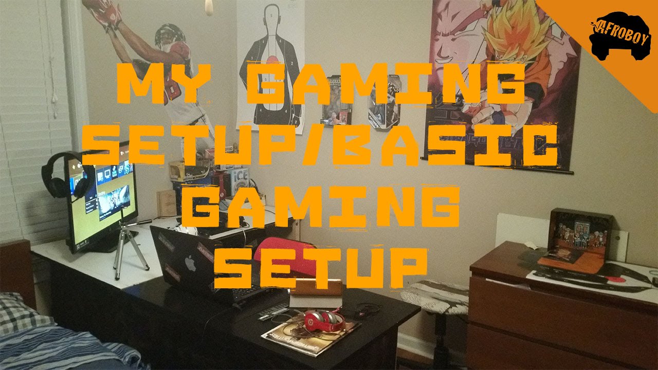 My Gaming Setup/Basic Gaming Setup - YouTube