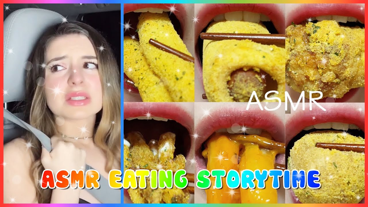 🌈💖 ASMR EATING STORYTIME 💖 POV @briannamizura @briannaguidryy ...