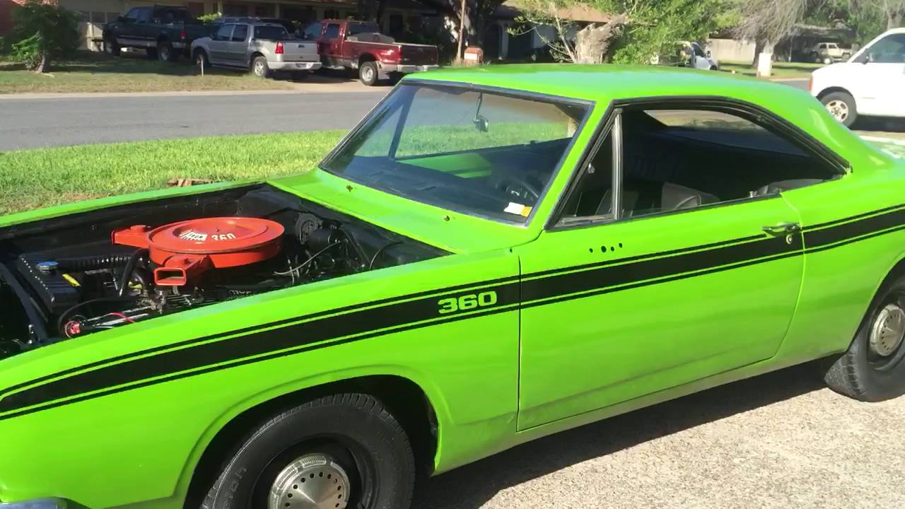 1967 Barracuda Notchback - YouTube