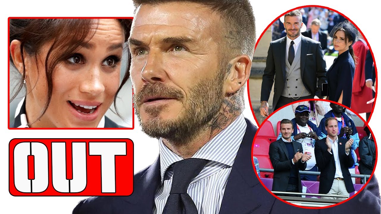 Meghan Caught Screaming After Uk Royal Welcome Victoria & David Beckham ...