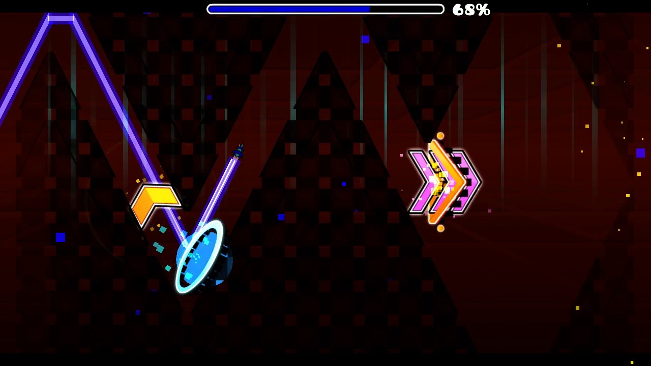 Geometry Dash - Crimson Clutter by RedUniverse - YouTube