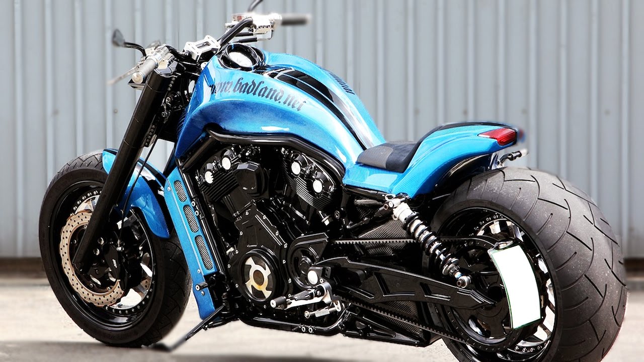 The Beast Harley davidson v rod in New Ocean Blue model review ...