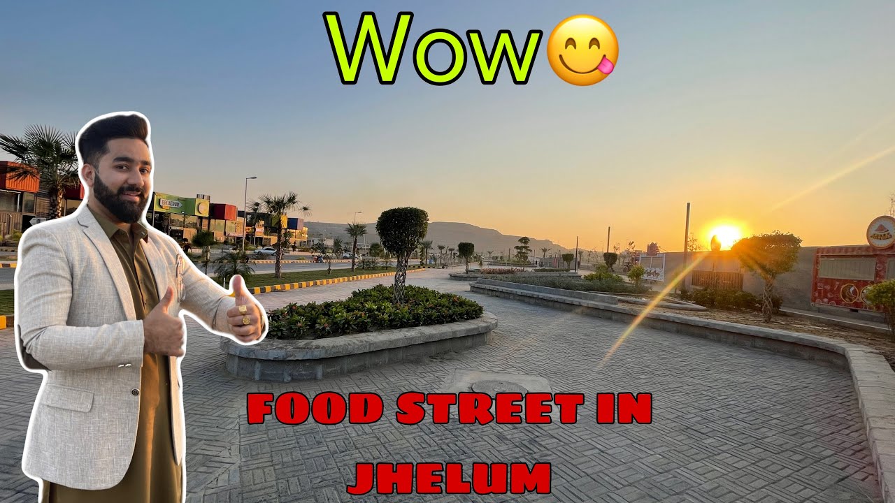 Wow!!! Biggest Food Street In Jhelum | Habibi Come To Jhelum | Good ...