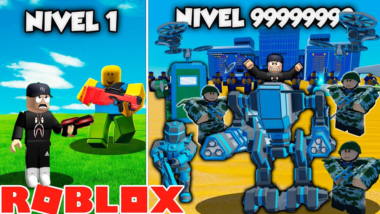 Construyo mi Mega Ejercito y Gano la Guerra en Roblox 💣💥 Commander ...