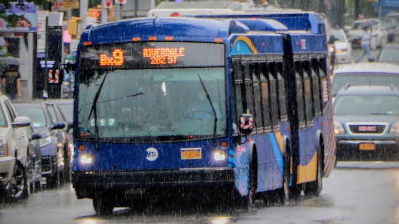 2016 Novabus LFSA #5439 on the Bx9 at Kingsbridge Road and Jerome ...