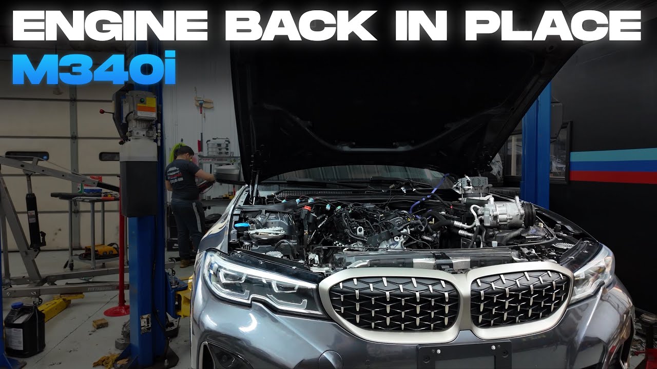 Building a M340i Engine Day 5 and 6 - YouTube
