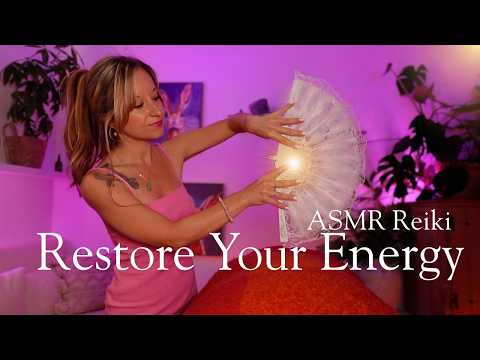 ASMR Reiki to Restore Your Energy ✨ Gentle Energy Healing for Deep Relaxation, Stress Relief & Sleep