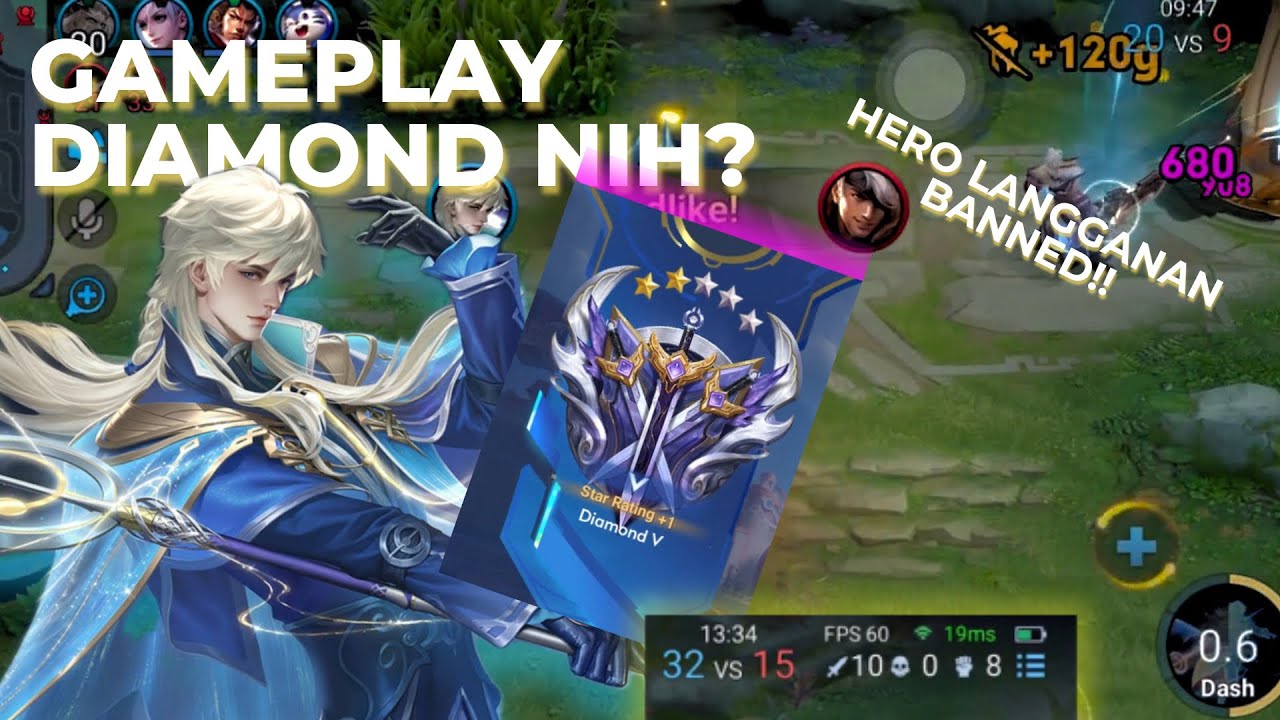 RANK DIAMOND GINI DOANG?? HEINO GAMEPLAY! HOK INDONESIA - YouTube