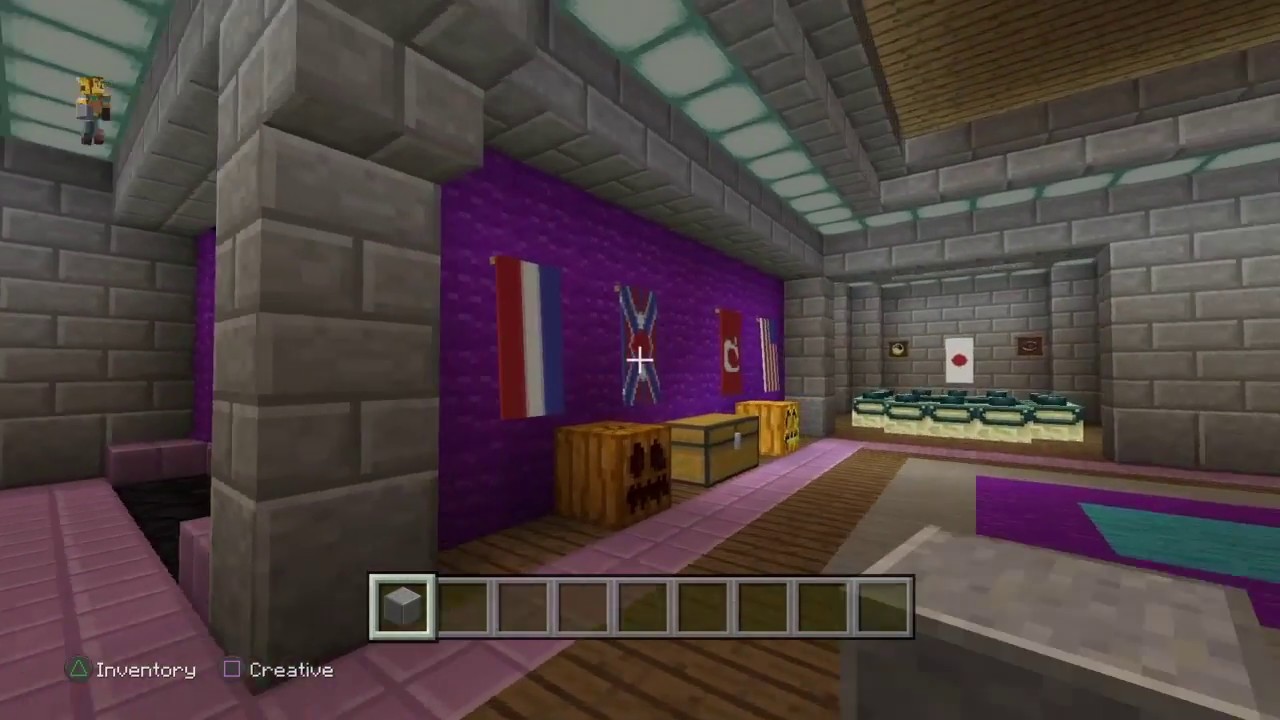 Minecraft Banner Castle - YouTube