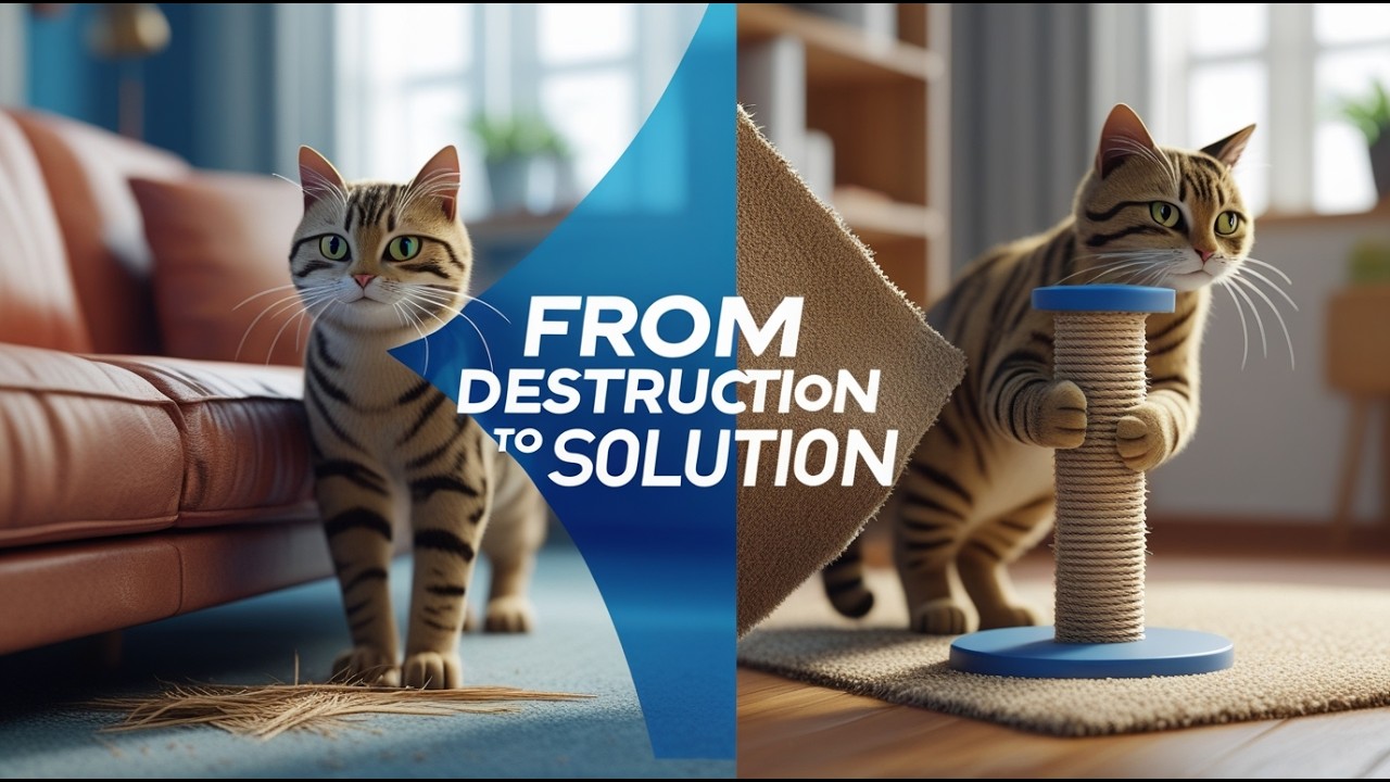How to Stop Your Cat from Scratching Your Furniture and Destroying Your ...