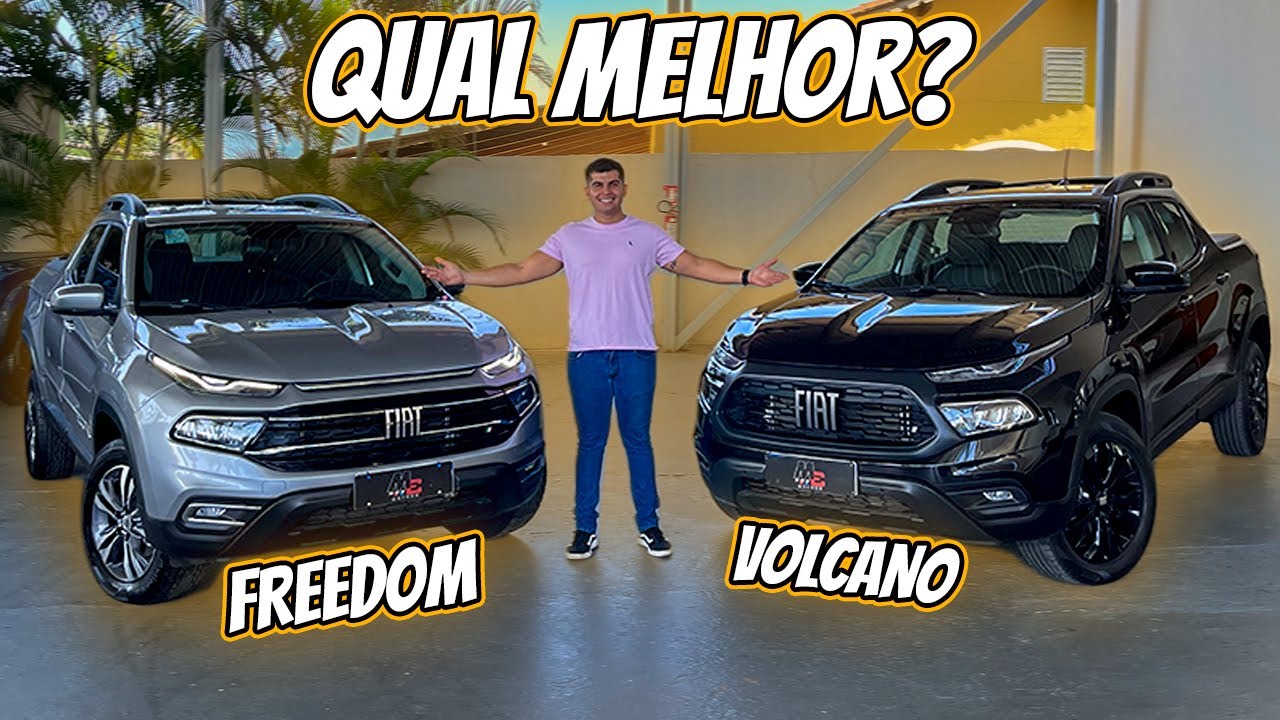 COMPARATIVO: Fiat Toro Freedom vs Fiat Toro Volcano! Qual é melhor ...