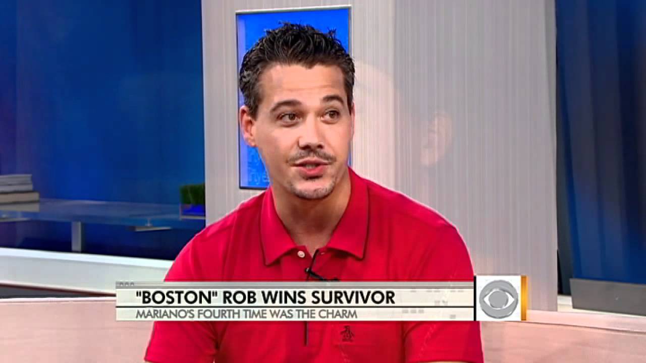 "Boston" Rob Mariano on "Survivor" win - YouTube