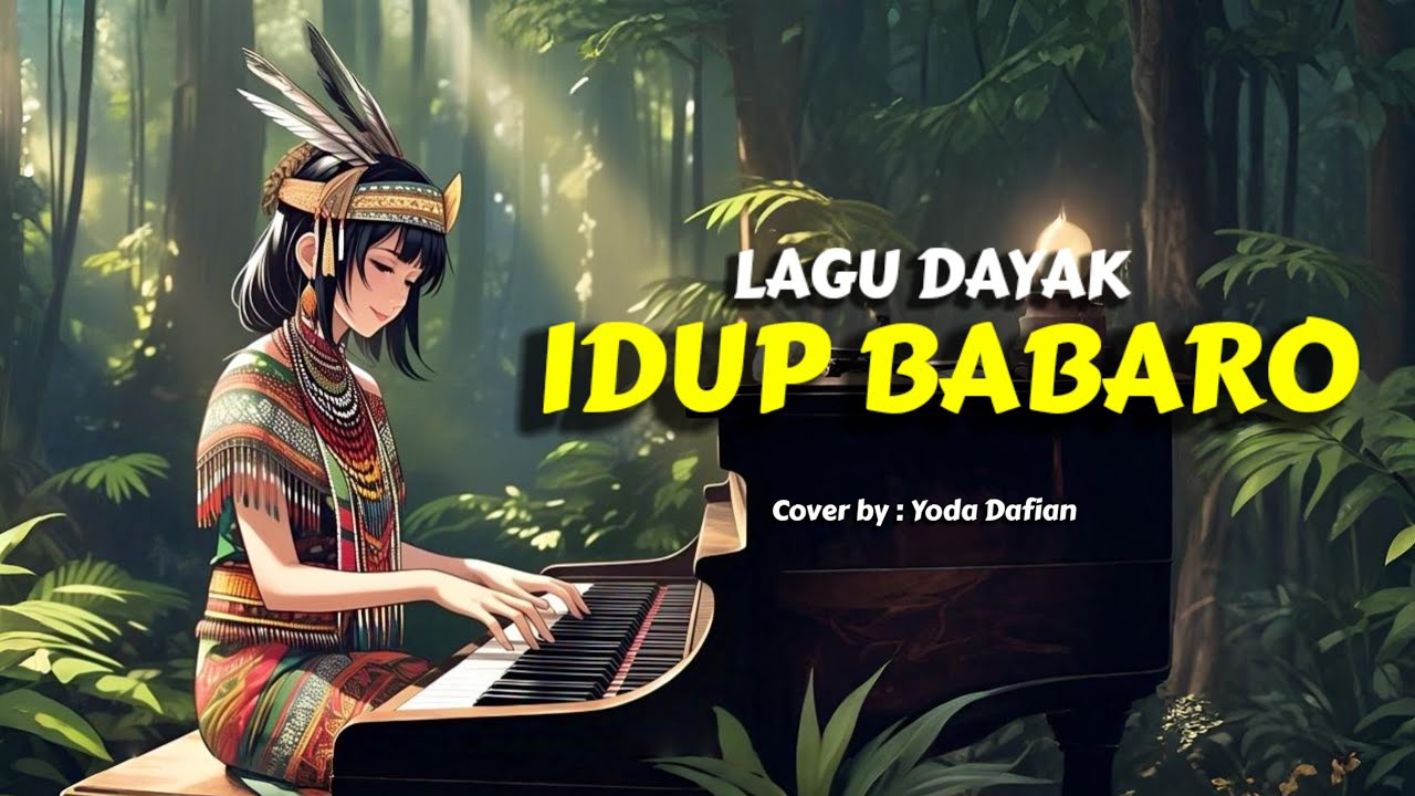 Idup Babaro | Piano | Lagu Dayak | cover terbaru 2025 - YouTube
