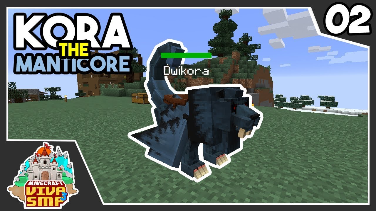 Kora si Manticore ~ Minecraft VIVA SMP Season 3 Episode 2 - YouTube