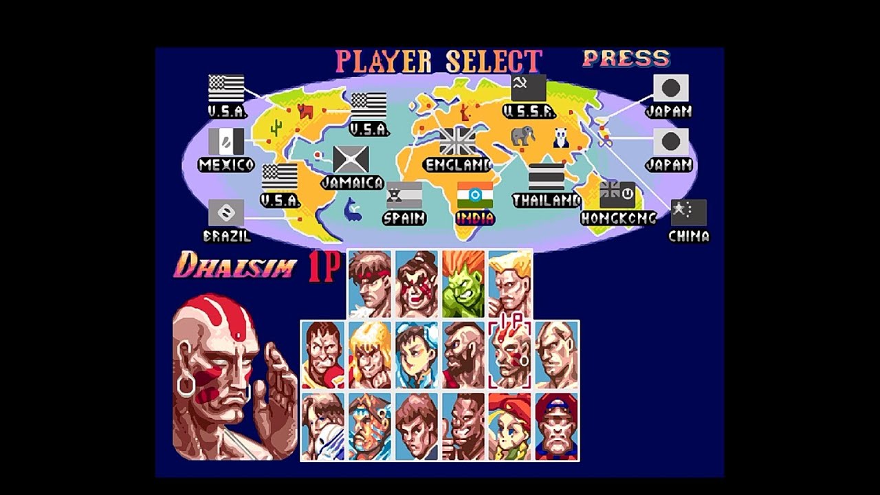 Super Street Fighter II - Parte 01 / Dhalsim Playing - YouTube