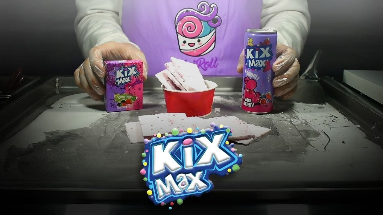 How to Make Ice Cream Rolls with Kix Max – Delicious & Fun Fruit ...
