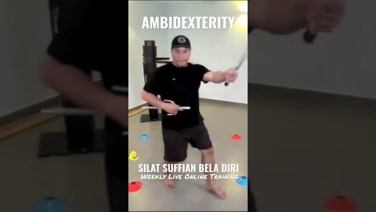 Silat Ambidexterity Training with Tekpi - YouTube