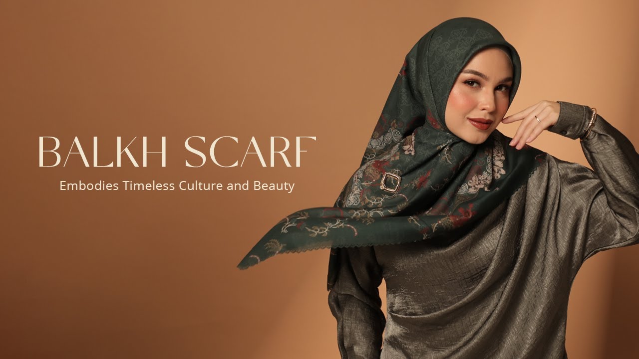 BIA by Zaskia Mecca - Balkh Scarf - YouTube