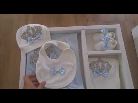 Eda Baby Erkek Bebek Lüx Beşli Set Hastane Çıkışı