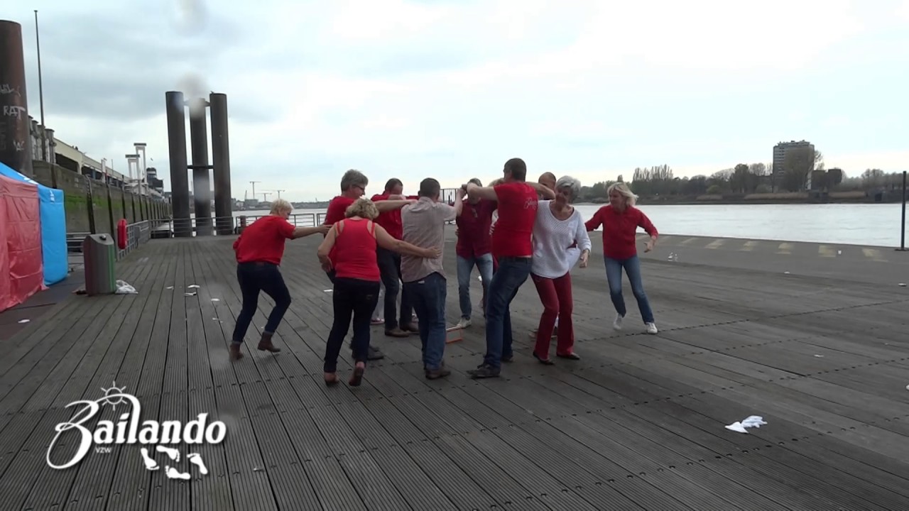 20170401 Rueda de Casino Flash Mob - Antwerpen - Bailando - YouTube