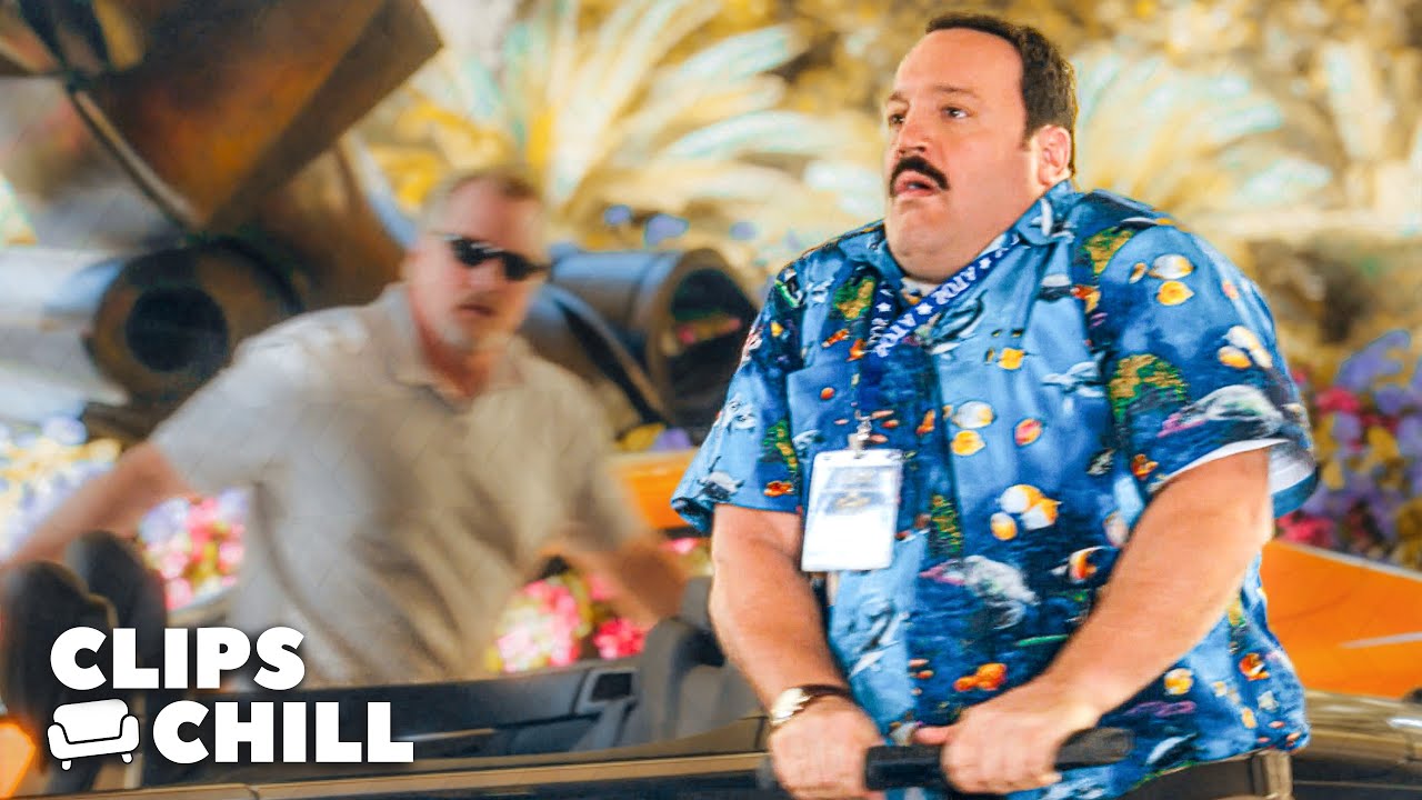 La Habilidad de Kevin James con el Segway | Héroe de centro comercial 2 ...