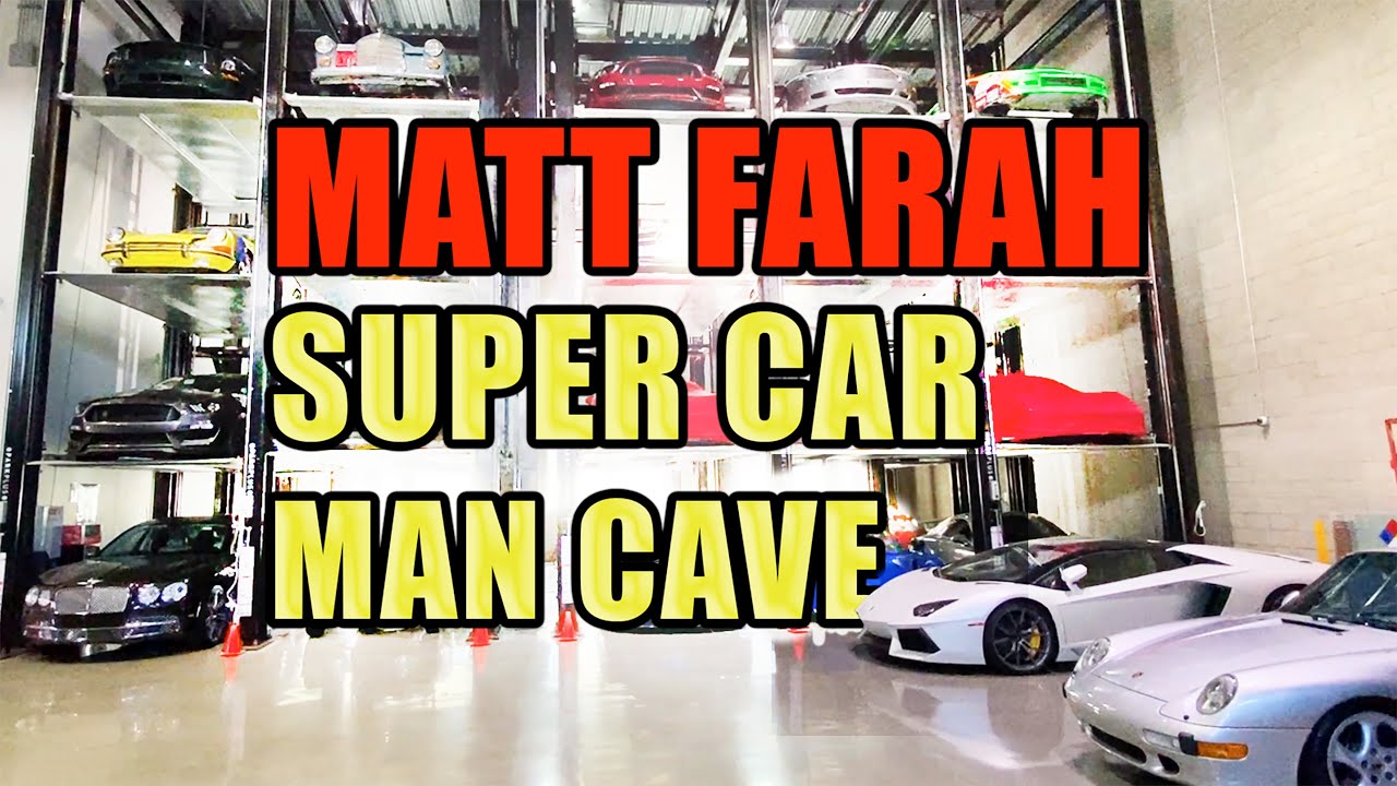 MATT FARAH West Side Collector Car Storage Full Tour McLaren, Ferrari ...