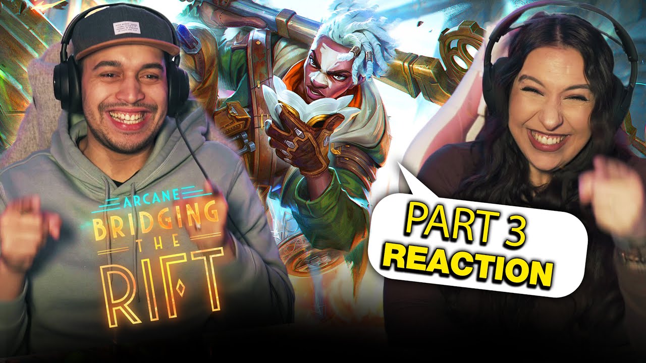 Arcane: Bridging the Rift Part 3 REACTION - Killstreaks Meet Keyframes ...