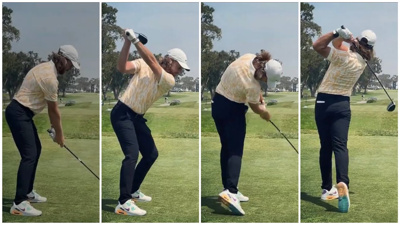 Tommy Fleetwood Driver Swing Sequence and Slowmotion - YouTube