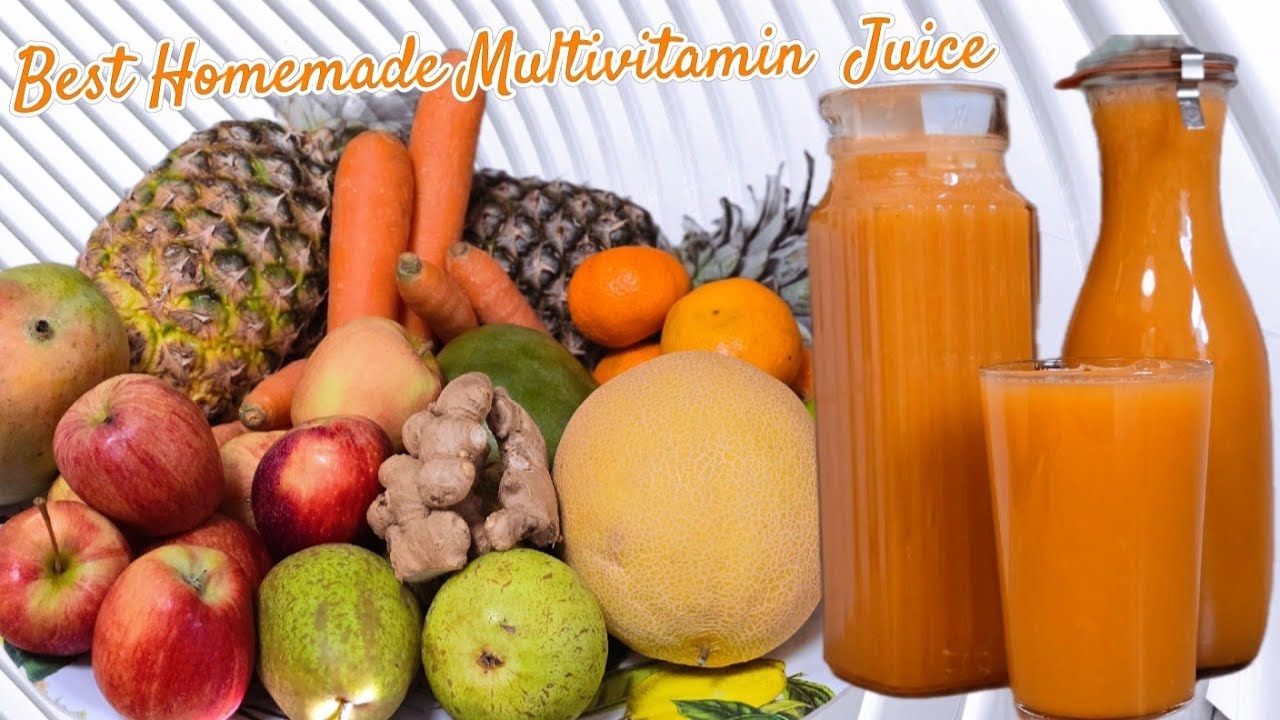 Multivitamin Drink Homemade/Fruit Juice/Healthy Recipes/How To Make ...