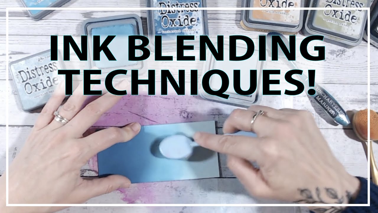 Beginner Ink Blending TOP TIPS! - YouTube