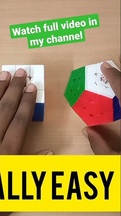 How to solve MEGAMINX cube very easy. - YouTube