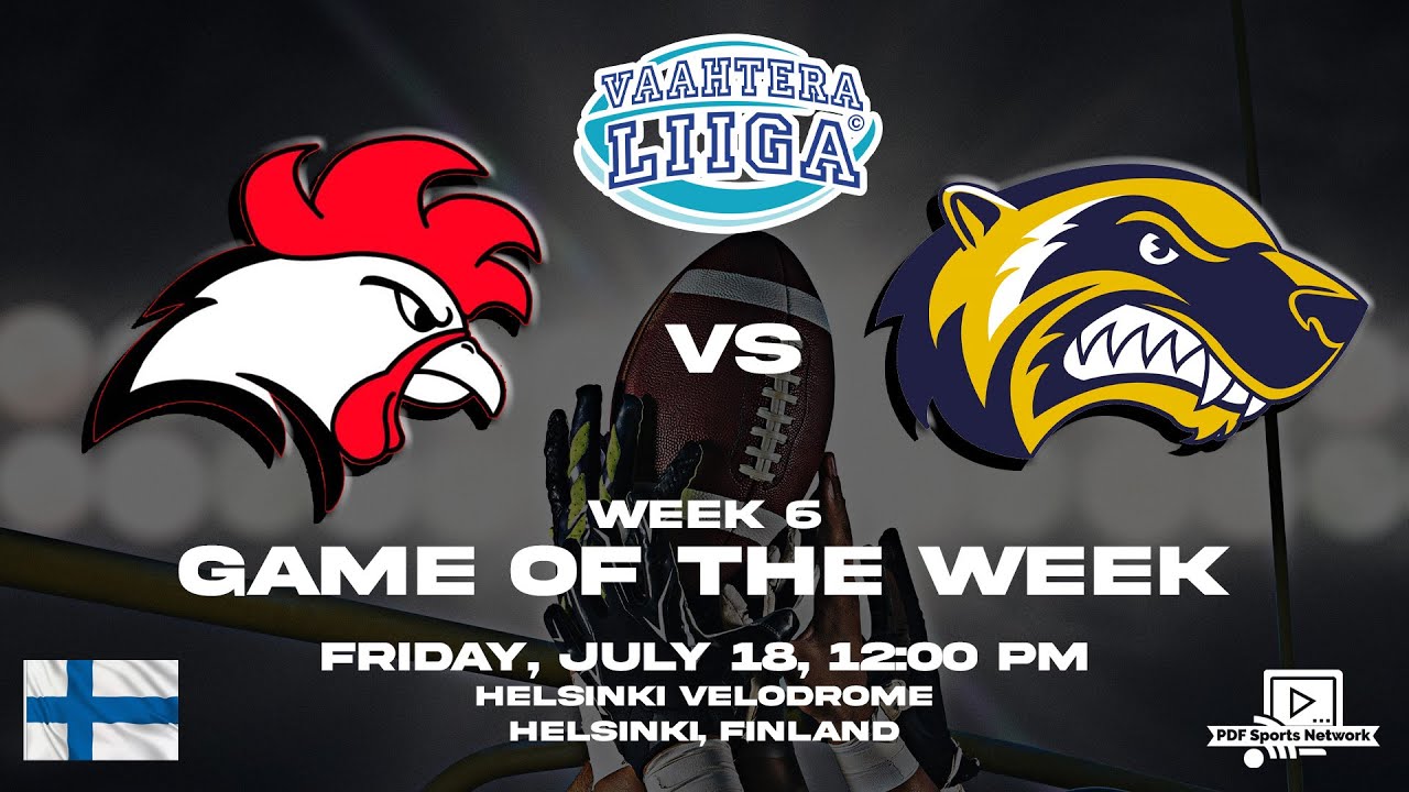 Maple League Game of the Week - Wk 6 - Helsinki Roosters vs. Helsinki ...