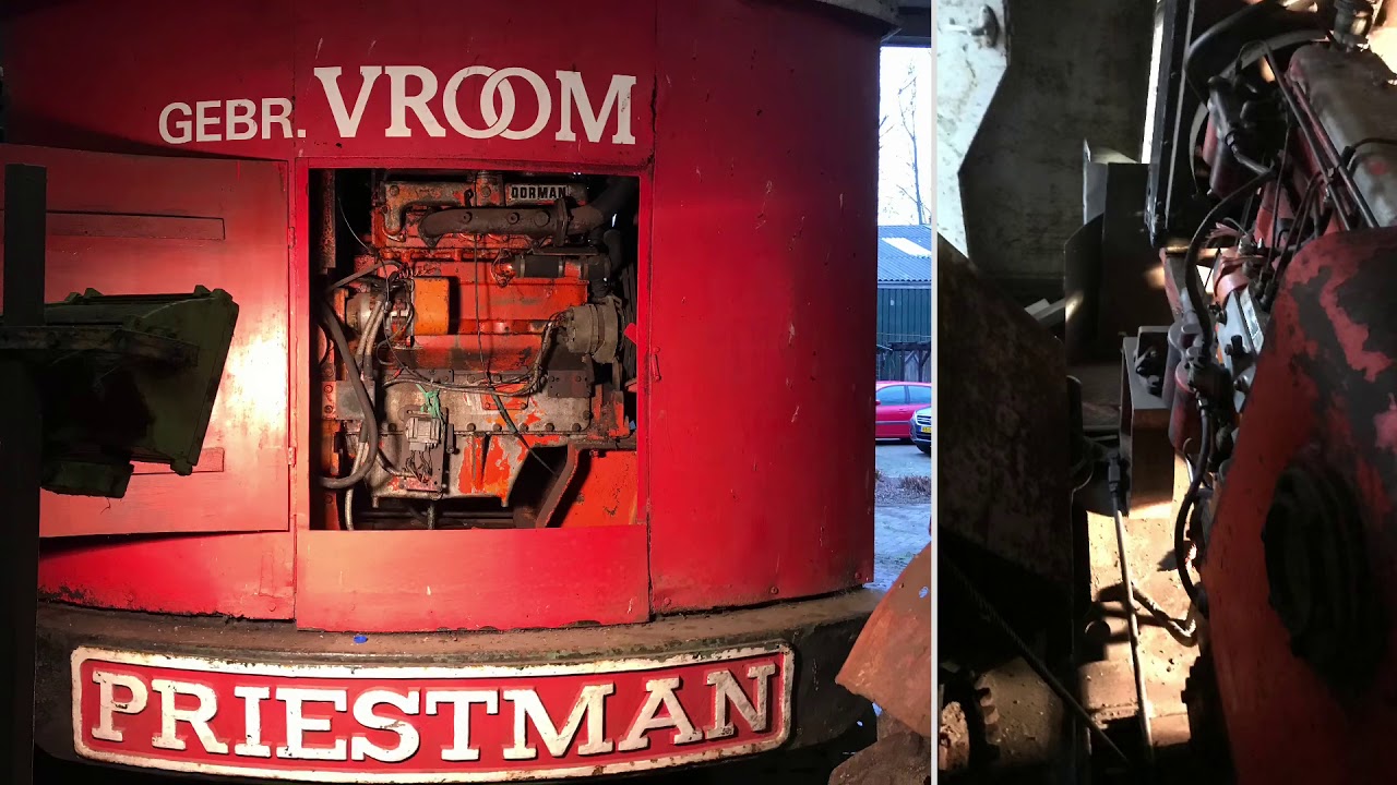 Waking up a Priestman Tiger - YouTube