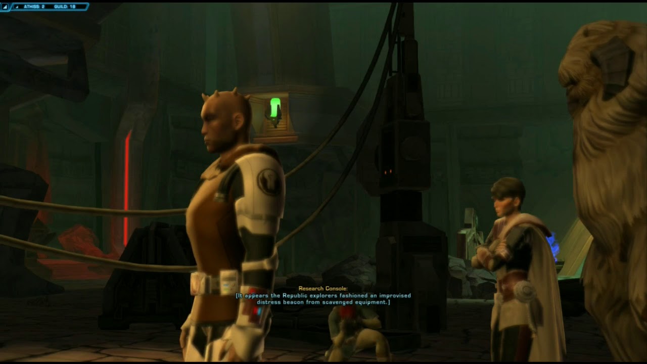 "Athiss" SWTOR Flashpoint [Veteran Mode] w/ Hannah Elizabeth - YouTube