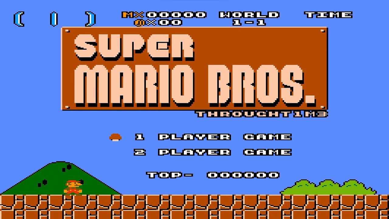 Super Mario Bros - Star Item Storage (NES) Longplay - YouTube