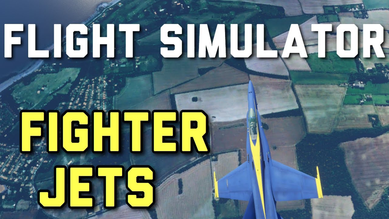 FIGHTER JETS In Microsoft Flight Simulator | MSFS Freeware - YouTube