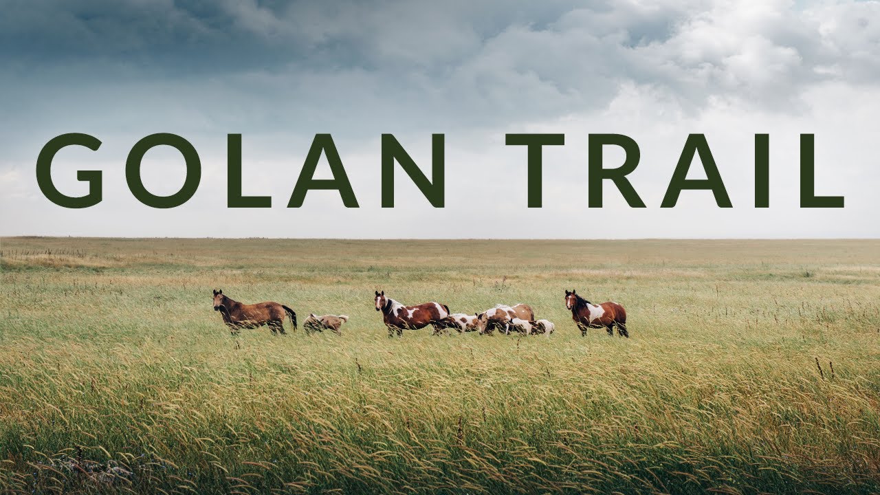 Hiking 4 days alone on the Golan trail in israel - YouTube